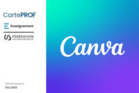 Gratuité de CANVA grâce à la carte PROF virtuelle - Écoles SORALIA Liège · Verviers · Waremme